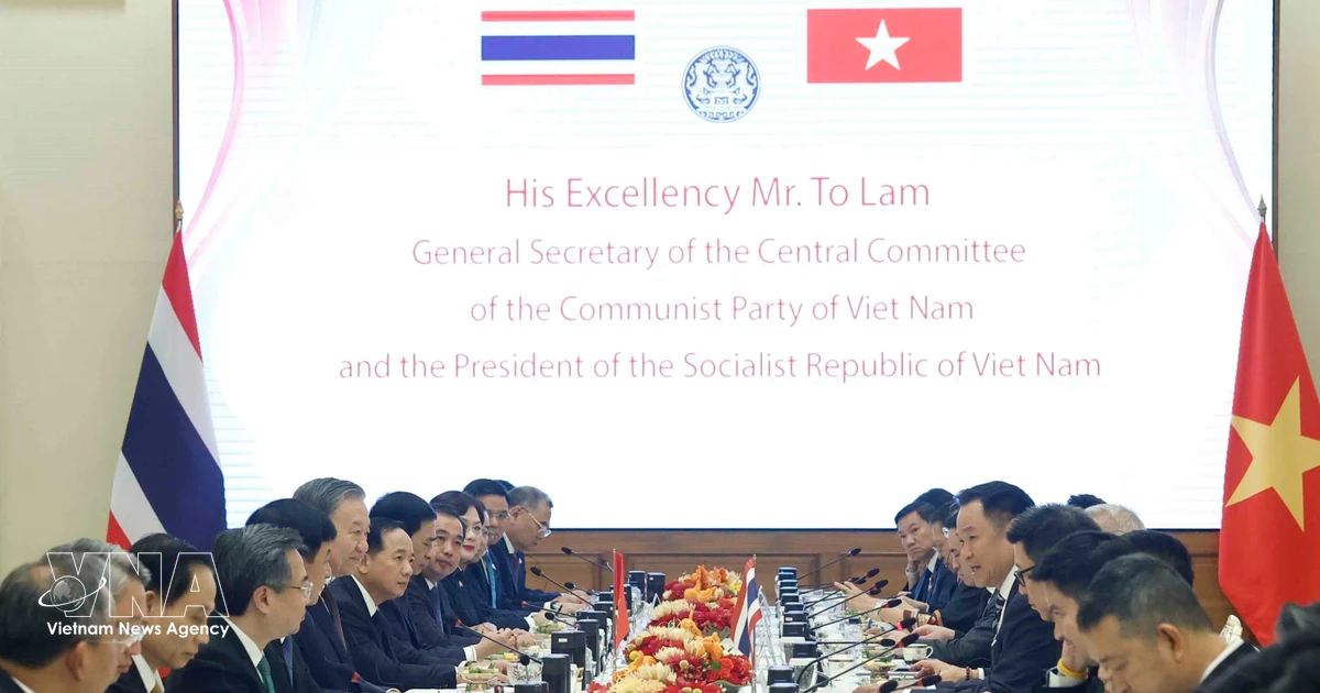 Vietnam et Thaïlande unissent leurs efforts pour bâtir une ASEAN ...