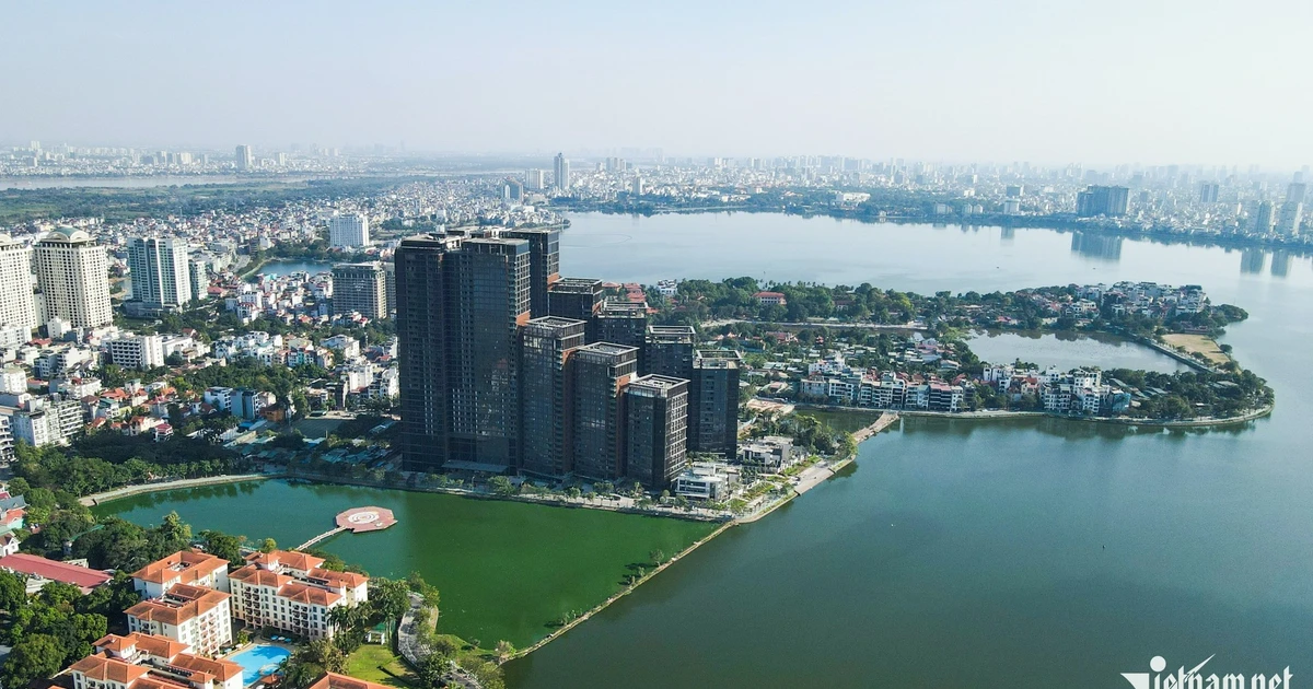 Hanoi lance l’aménagement de la péninsule de Quang An, futur pôle ...